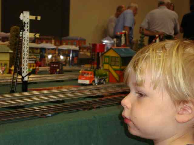 Carter at RailEx show – envirohistory NZ