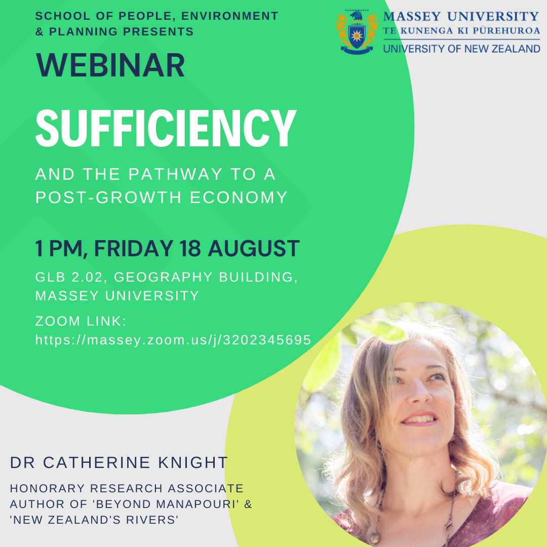 Upcoming webinar: Pathway to a post-growth economy – envirohistory NZ